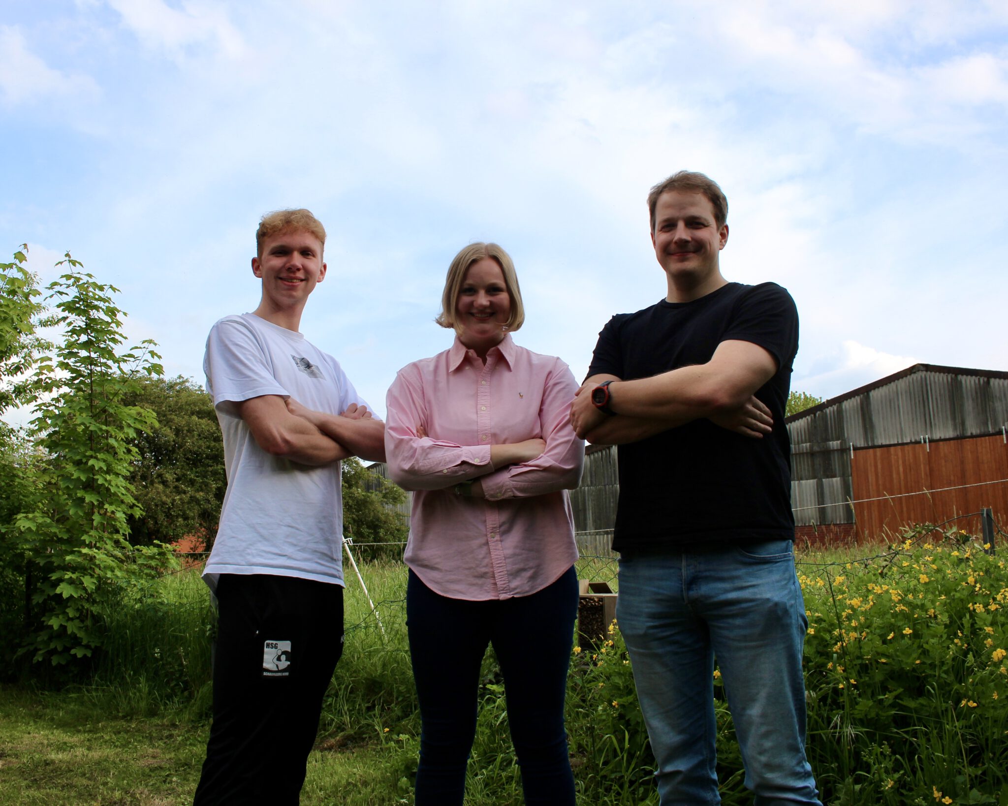 Hinter den Kulissen: Aus unserer 2.Herren Robin Thiele und Tom Perea ...